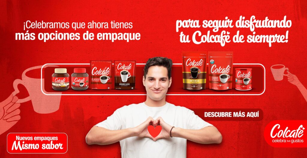 Más opciones de empaques para celebrar tus gustos – Colcafé Celebra tus ...